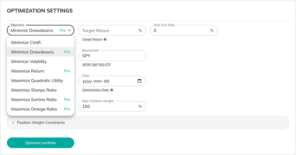 PortfoliosLab - financial tools for smart investors | PortfoliosLab